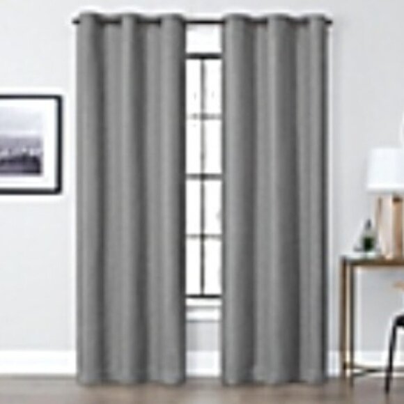 Brookstone | Accents | Brookstone Debray 84inch Grommet 0 Blackout ...